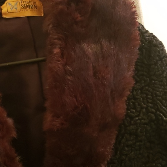 Franklin Simon | Jackets & Coats | Vintage Franklin Simon Fur Cape ...